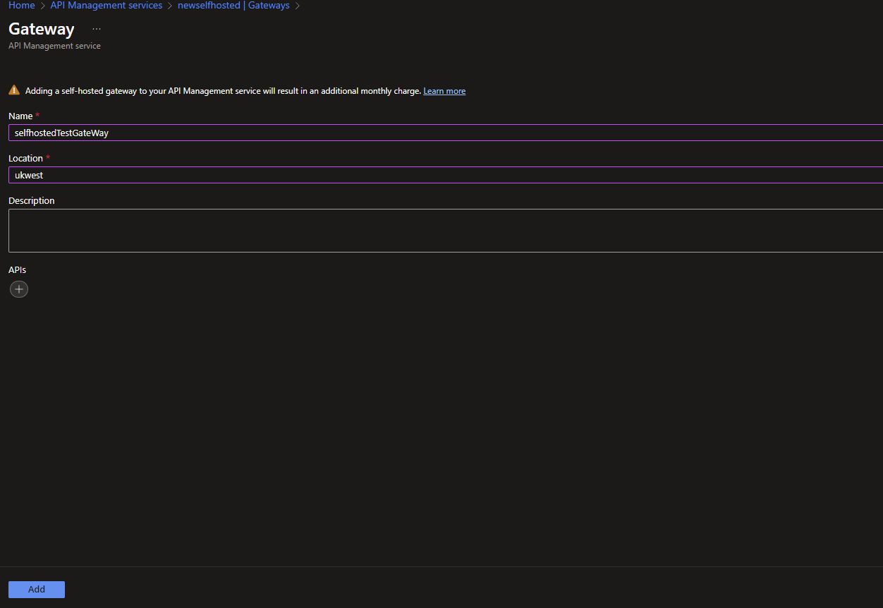 Deploy Azure Self Hosted Gateway To Docker
