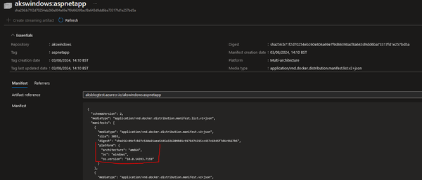 Azure Kubernetes Service Add Windows Node Pool